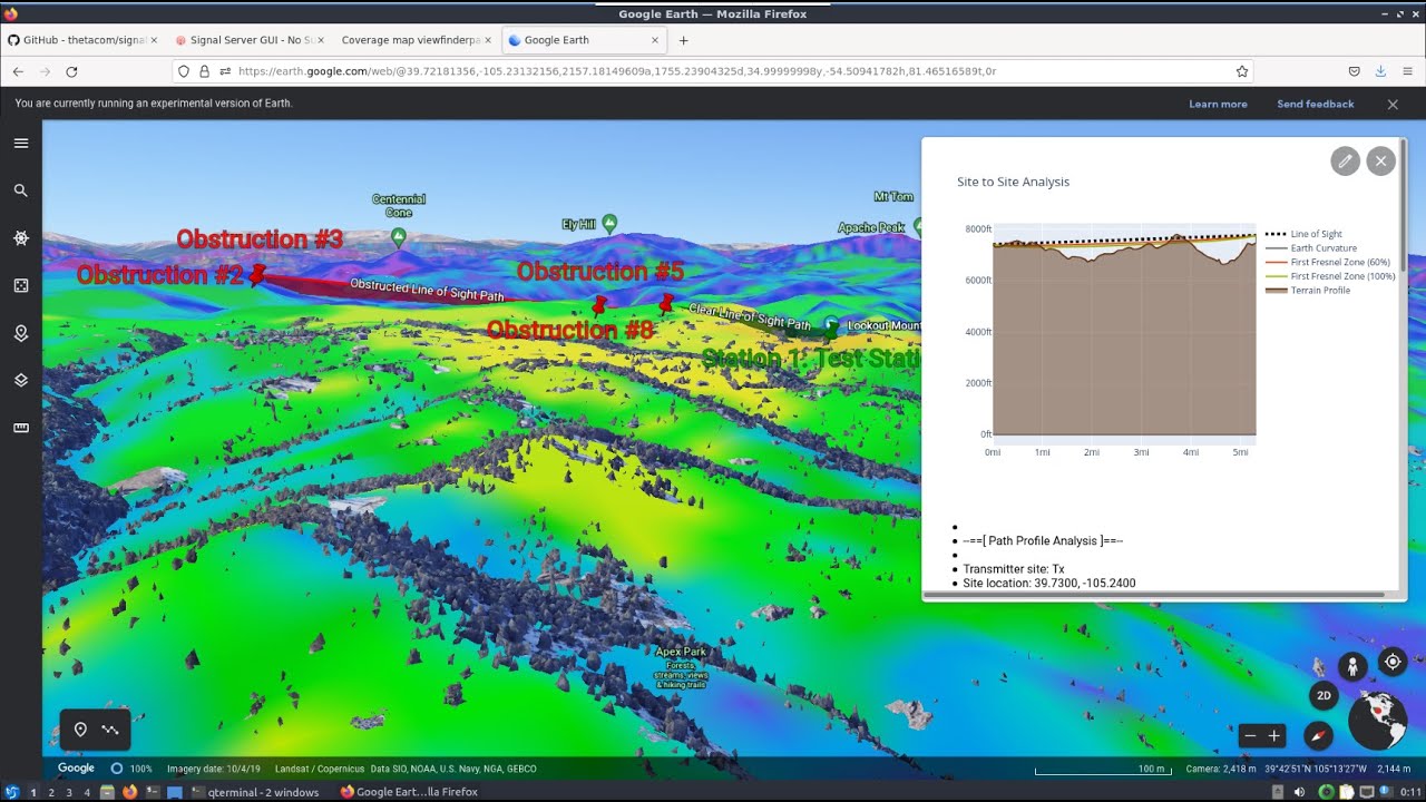 rtl-sdr.com on Twitter: "DragonOS: RF Propagation Analysis with Signal Server GUI https://t.co ...