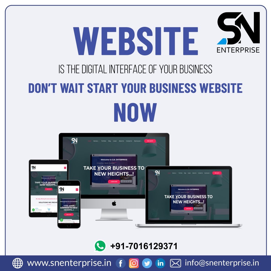 AppexWeb on Twitter: "Website Development For Your Business 🌐 #snenterprise #snenterprise20 # ...