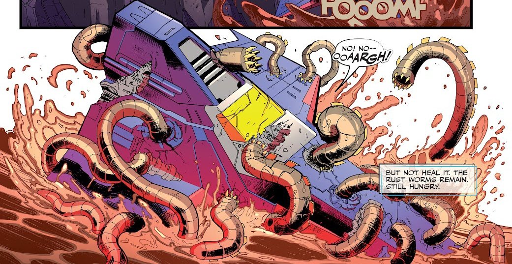 G1 Grimlock on Twitter: "#トランスフォーマー The rust worms that plague the region resemble the Drillers ...