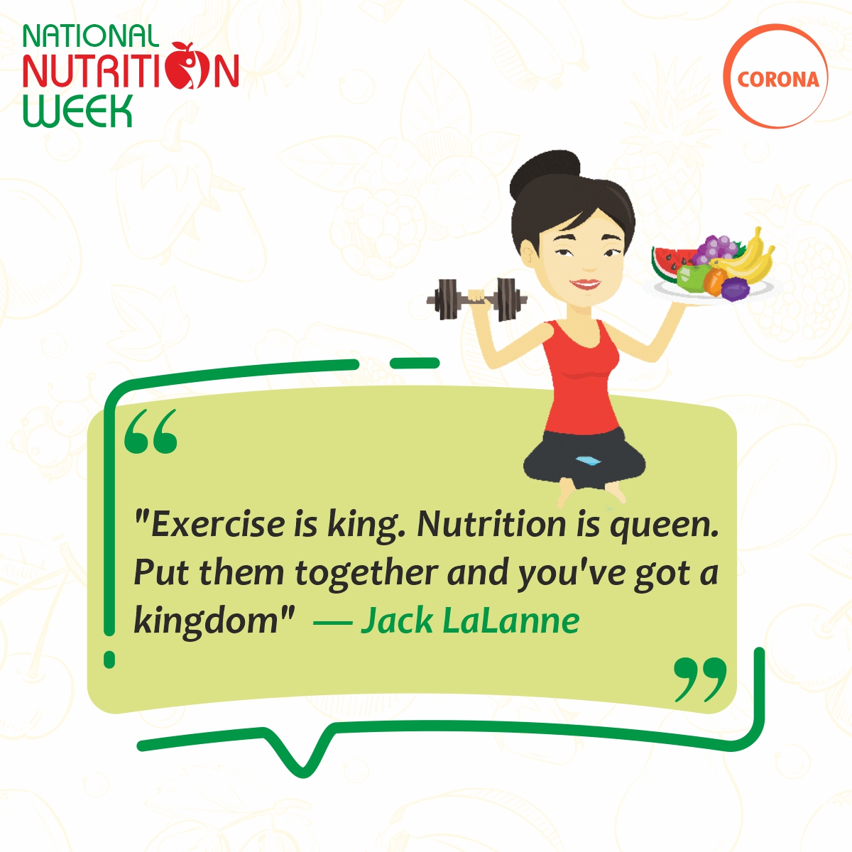 Nutrition Week Quotes Motivation Monday #9: Be Inspired To Live
