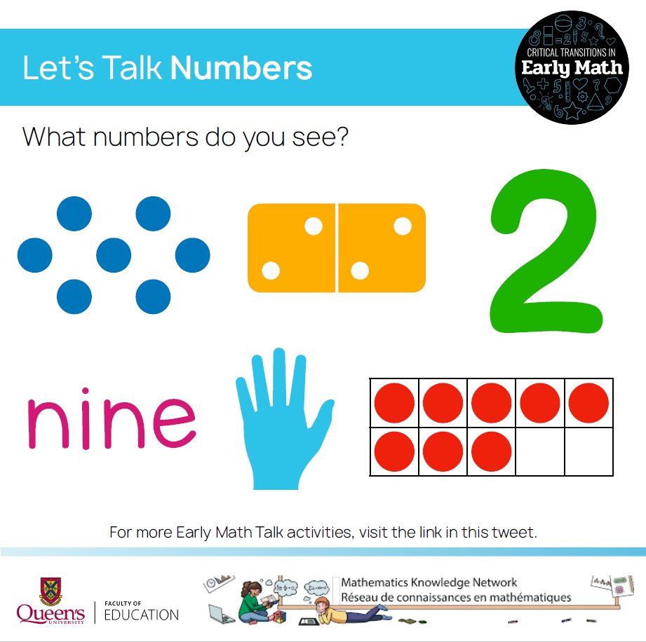 Early Math Talk on Twitter: "Our first collection of math activities ...