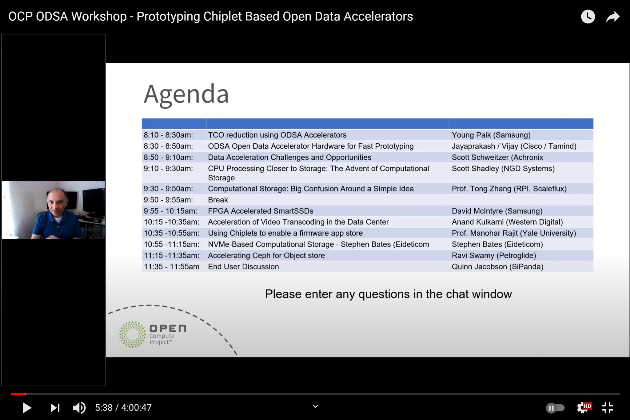 OGAWA, Tadashi on Twitter: "=> Prototyping Chiplet Based Open Data Accelerators, OCP ODSA WS ...