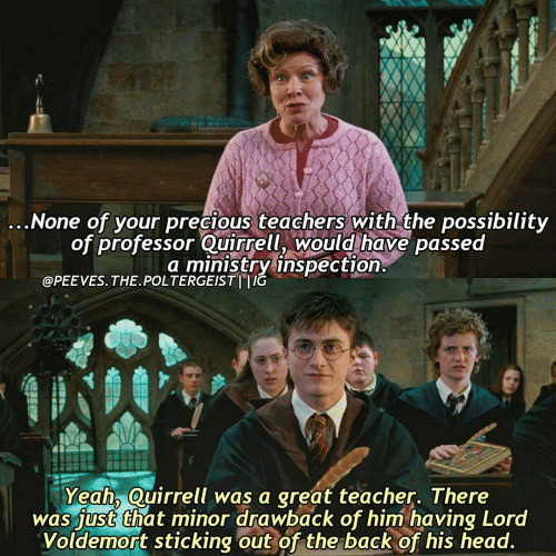 Quirrell And Voldemort
