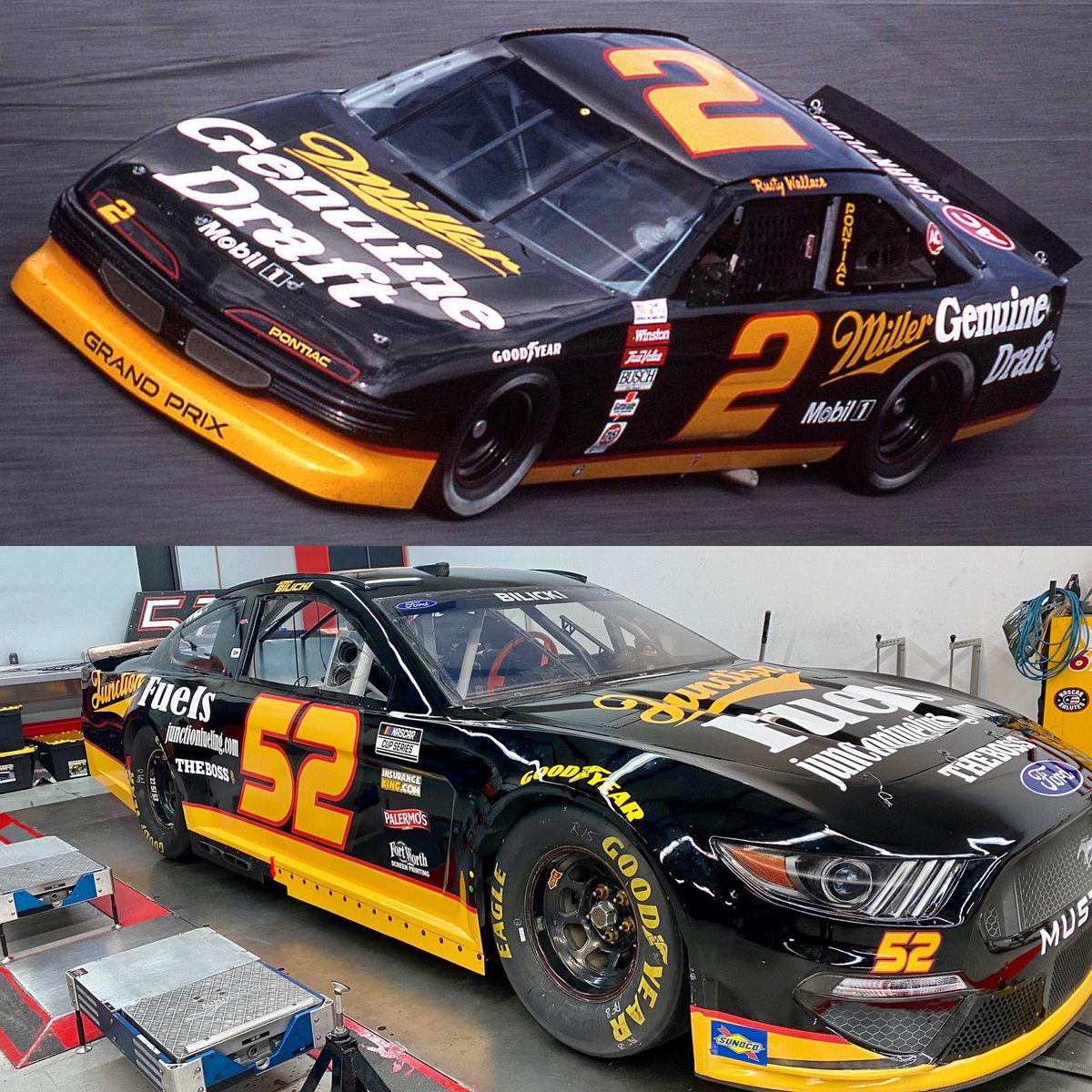 Rick Ware Racing on Twitter: Josh Biliki will throwback to Rusty ...