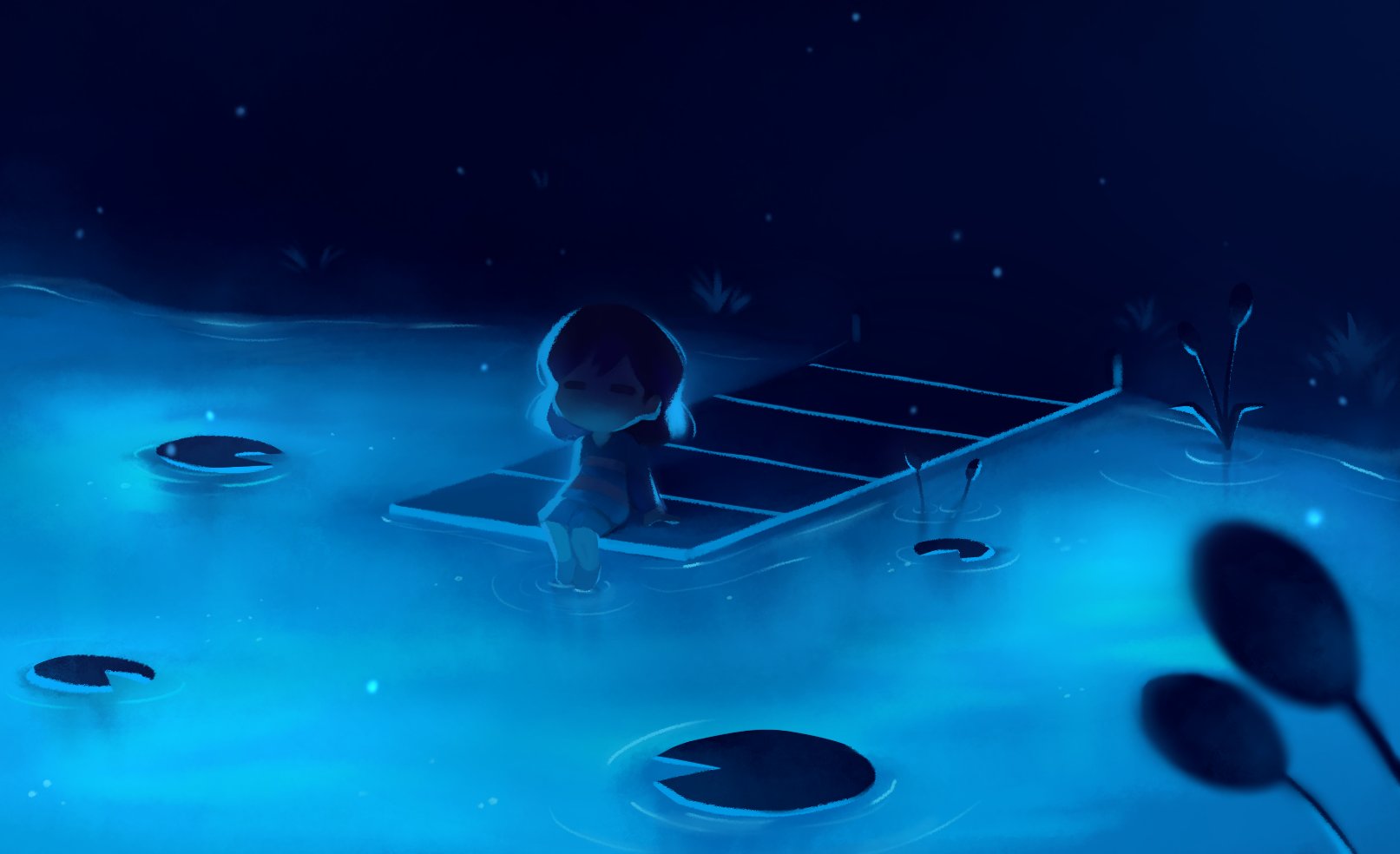 Waterfall Undertale Fanart