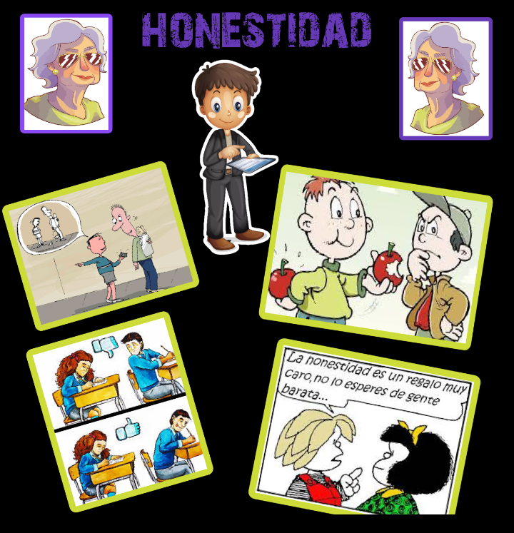 Honestidad Dibujos Animados