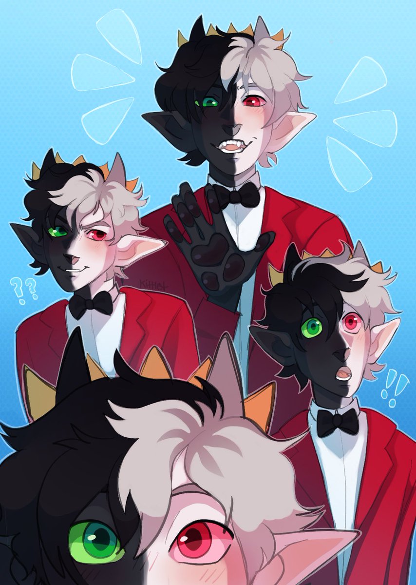 「vtuber boo is the embodiment of :D #ranb」|kitのイラスト