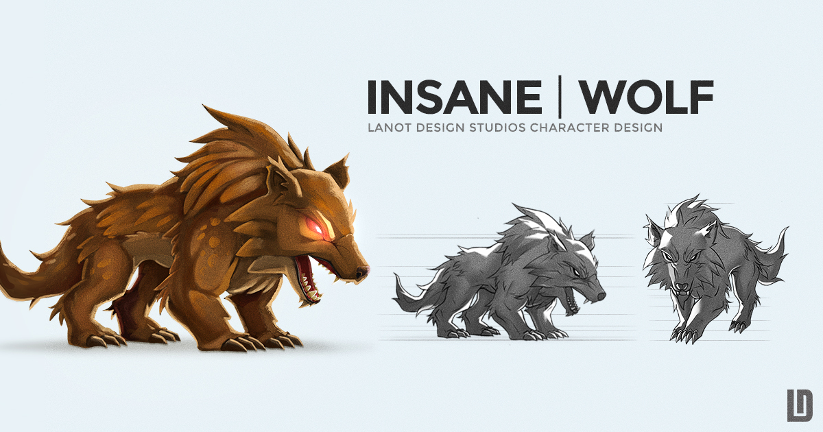 Wolf Character Designs