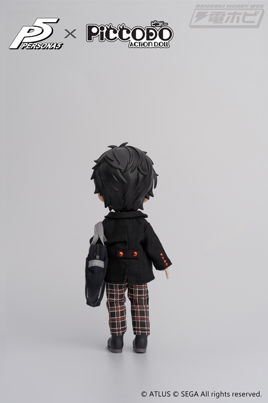 電撃ホビーウェブ on Twitter: "【今日の話題】『#ペルソナ5』制服姿の主人公が #モルガナ とともにデフォルメドールで登場！PICCODO素体で可動性能バツグン！ https ...