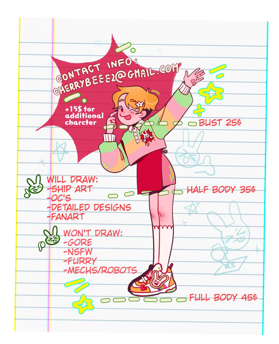 cherry 🌻 commissions open 🌻 (@cherrybeez_) | Twitter