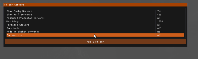 Plutonium Project on Twitter: "Coming Soon - Server list will show if a server allows Aim Assist ...