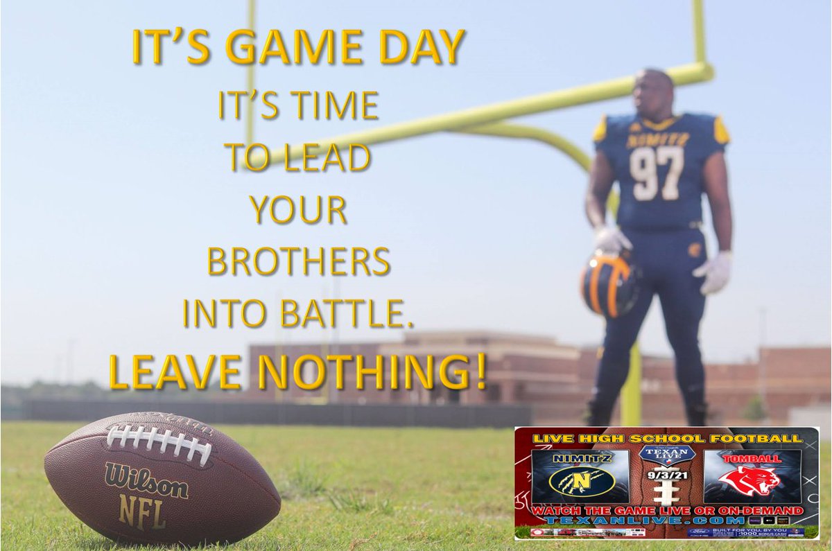 Elijah Sims on Twitter: "It's game Day! #nimitzfootball #nimitzhighschool #aldineisd #cougarland ...