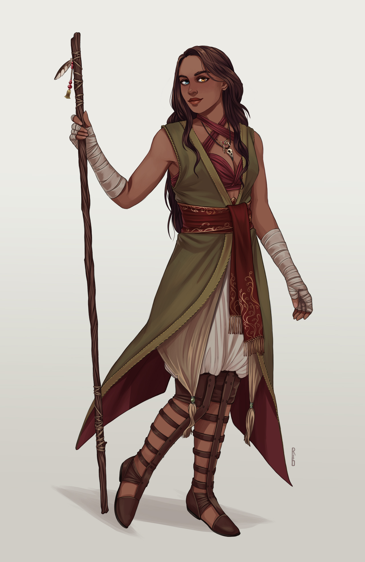 Dandd Female Monk