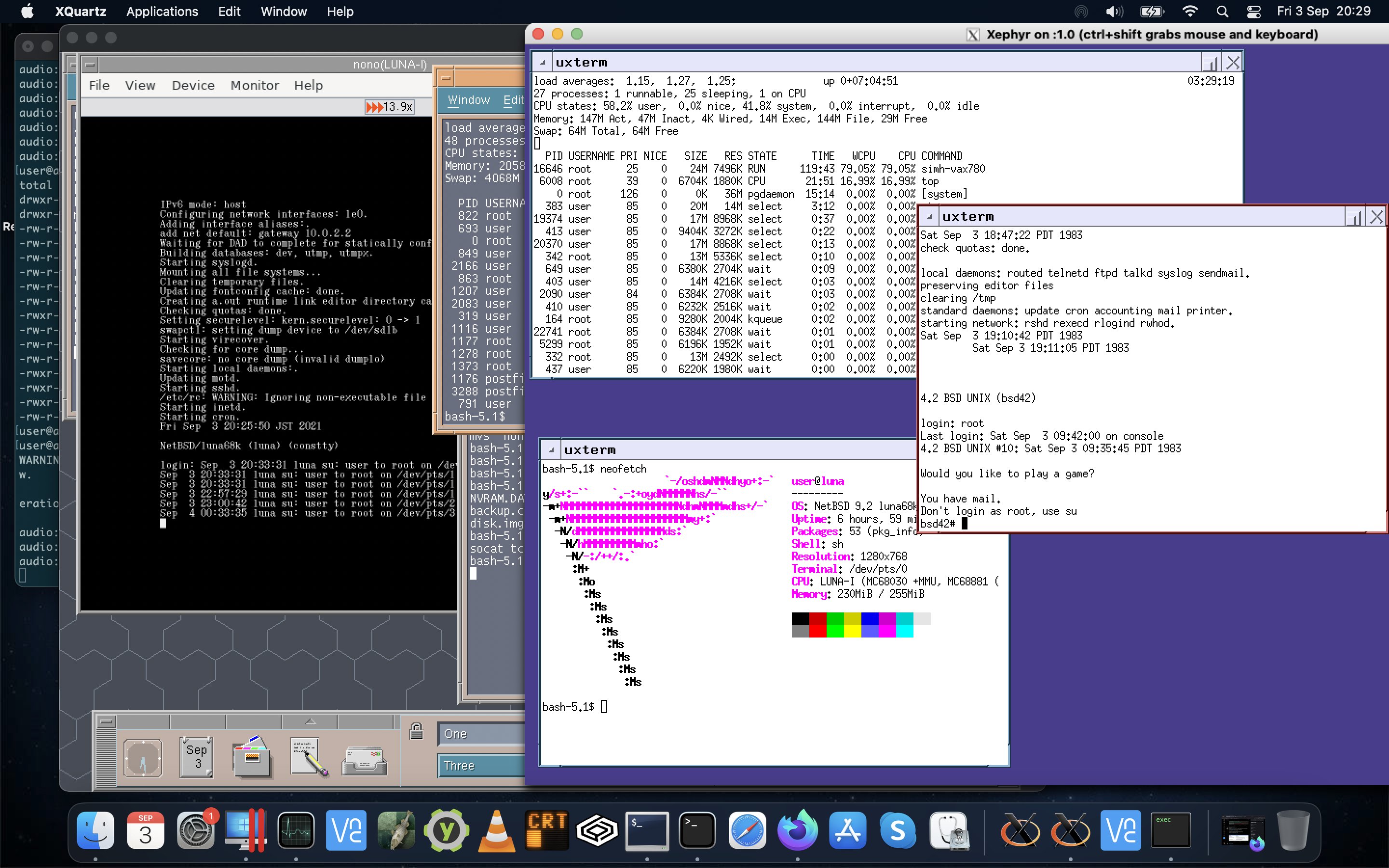 💾 Astr0 Baby on Twitter: "Friday BSD virtualization experiment -> MacOS M1 -> qemu-system ...