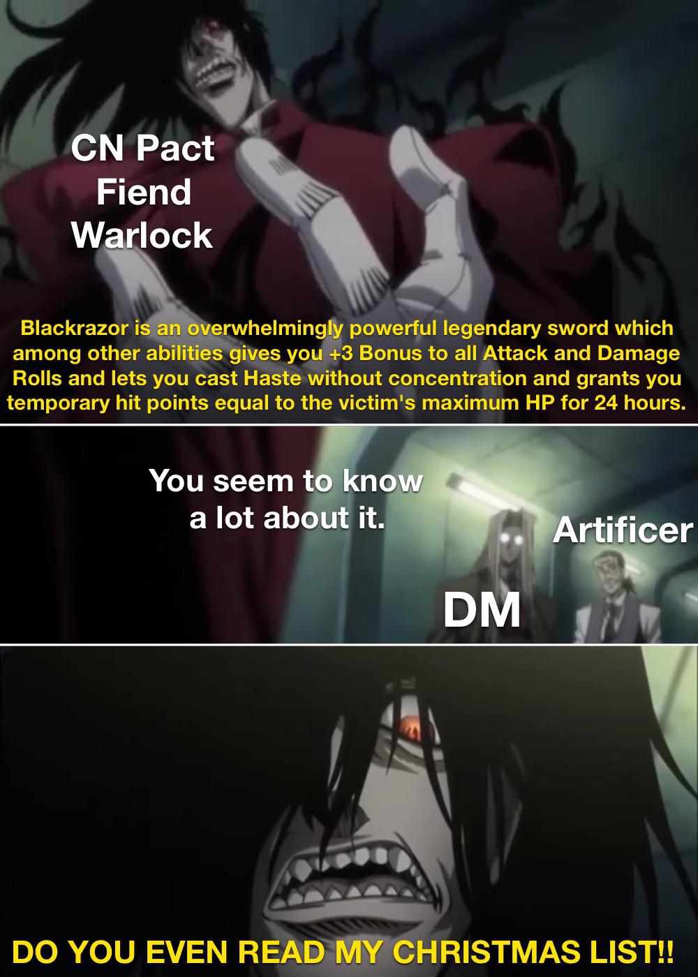 Hellsing Abridged Alucard Quotes