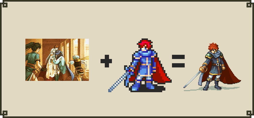 Fire Emblem Eliwood Sprite