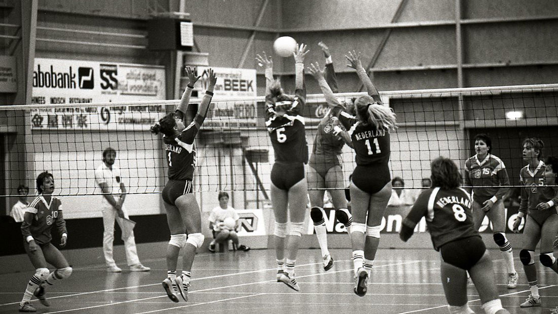 Volleyball Black And White Photography