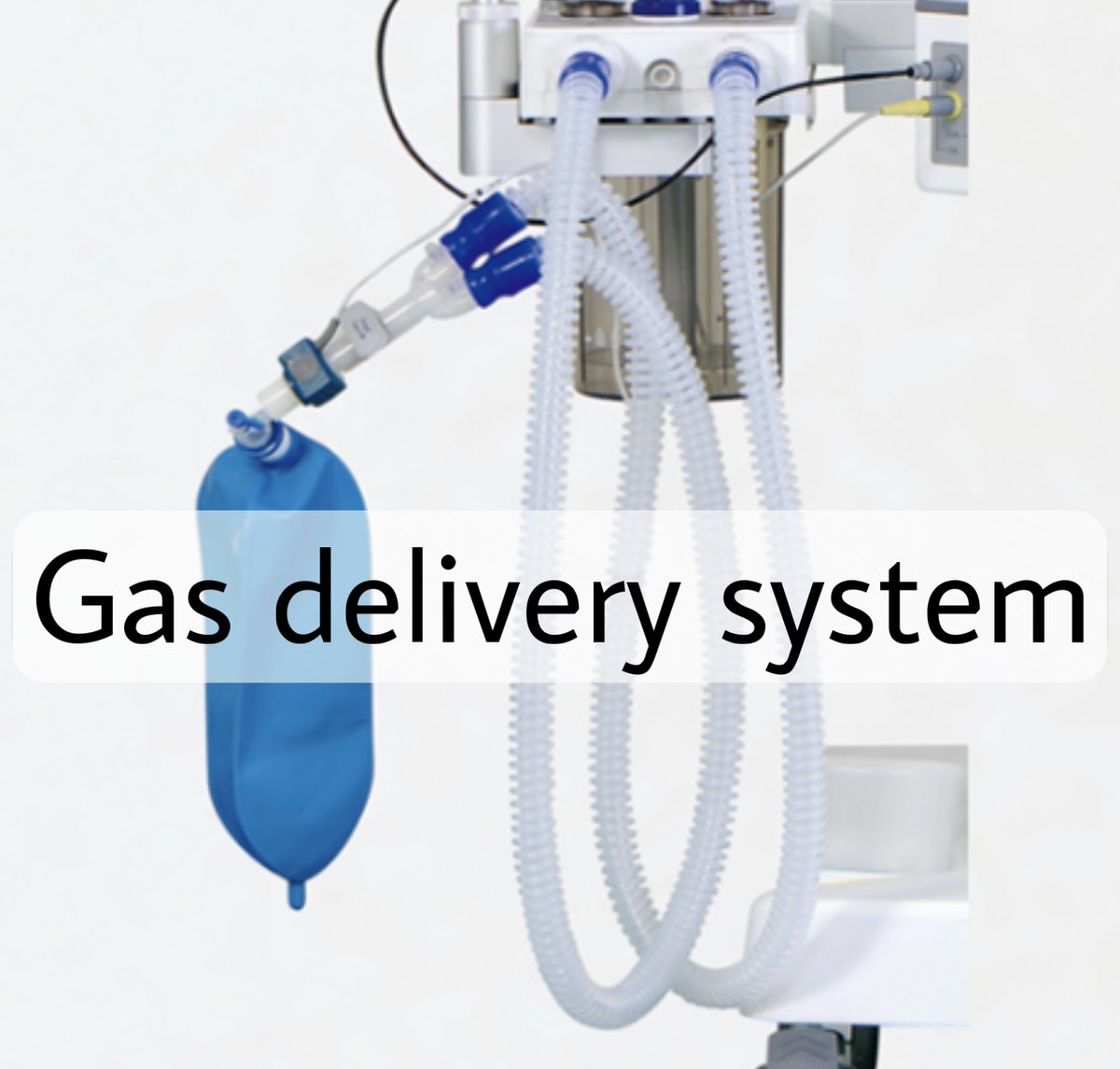 ANESTHESIA MACHINE is a medical device used to generate and mix fresh ...