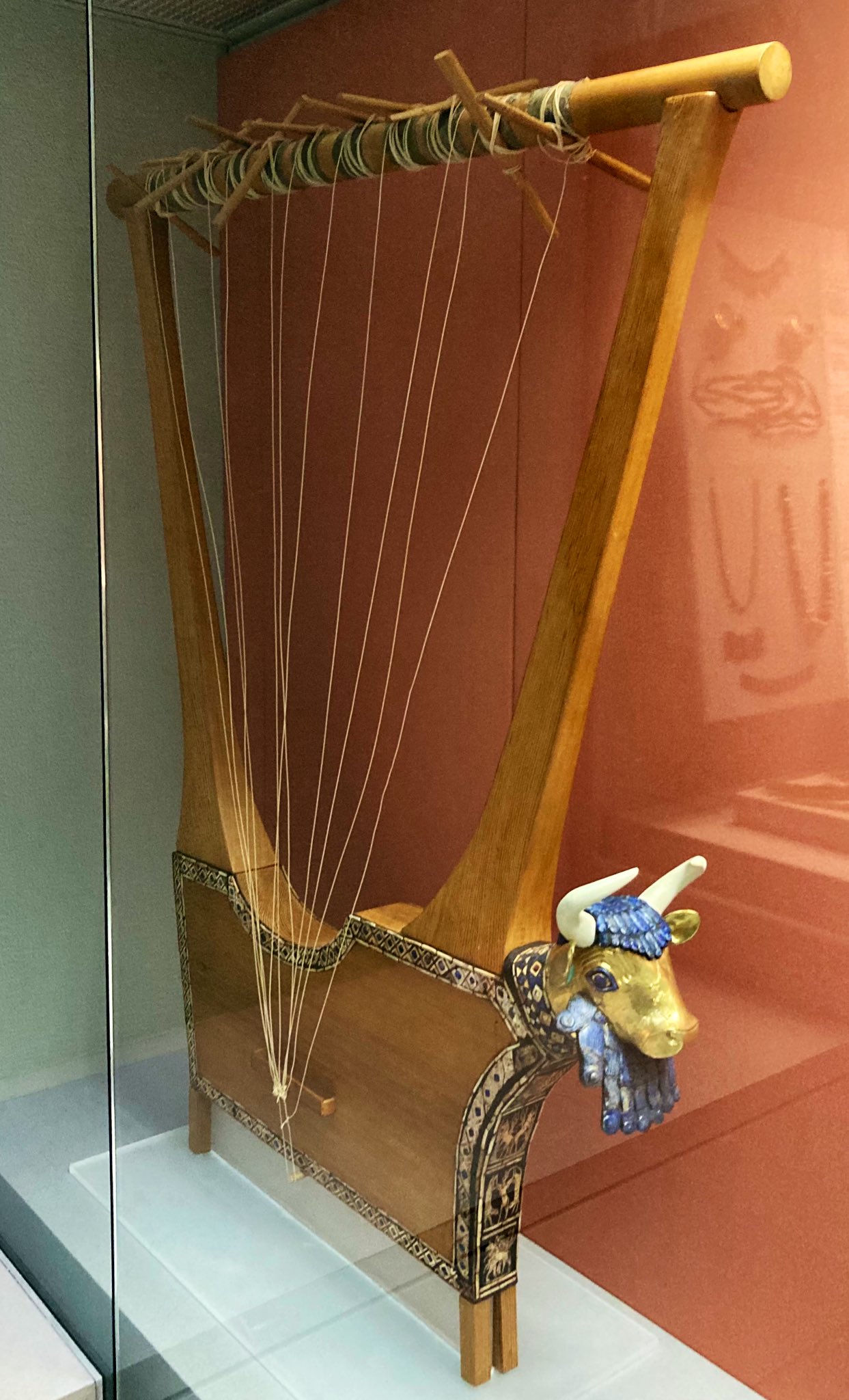 Bull Lyre From The Tomb Of Queen Puabi