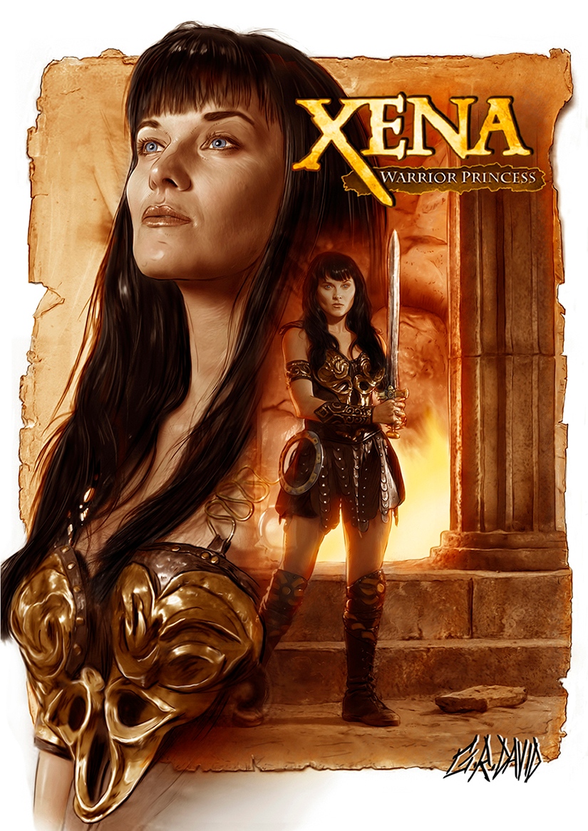 Xena: Warrior Princess Kfir Merlaub Art Finished Projects Blender ...