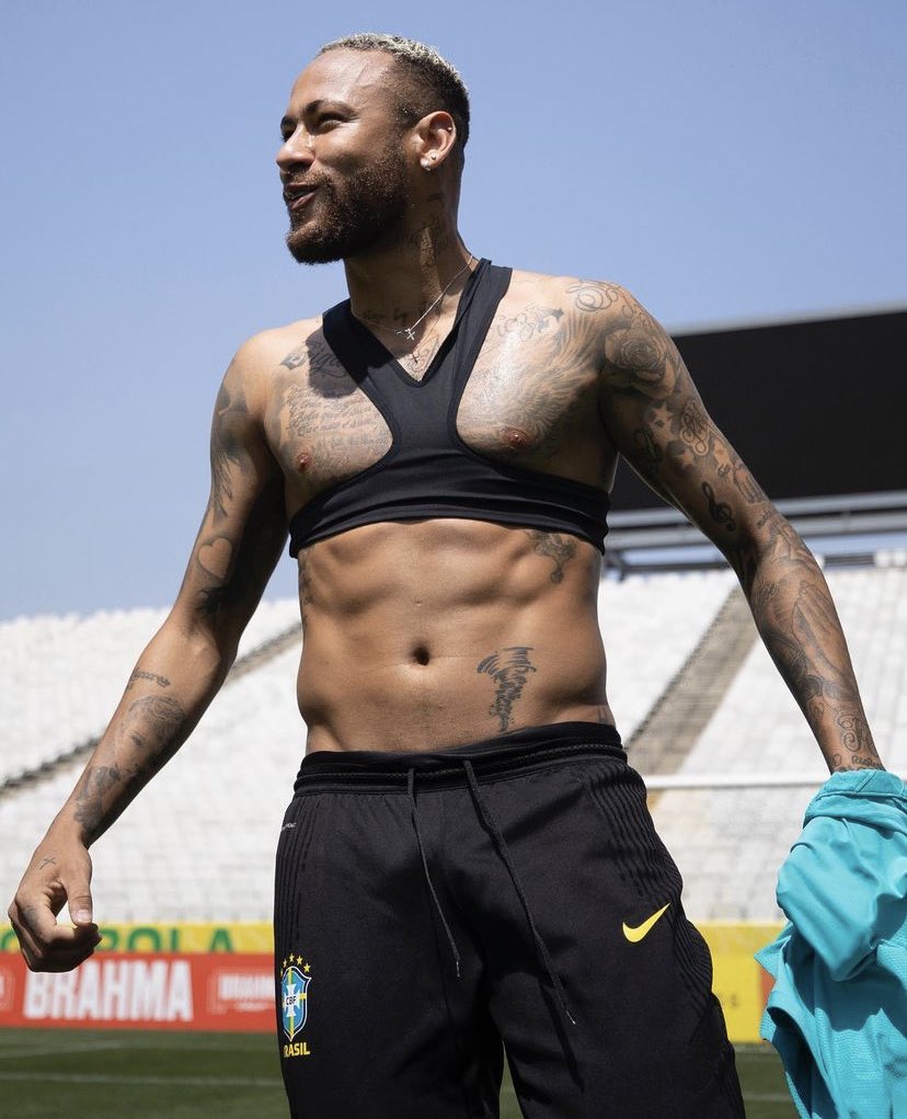 Neymar Muscles