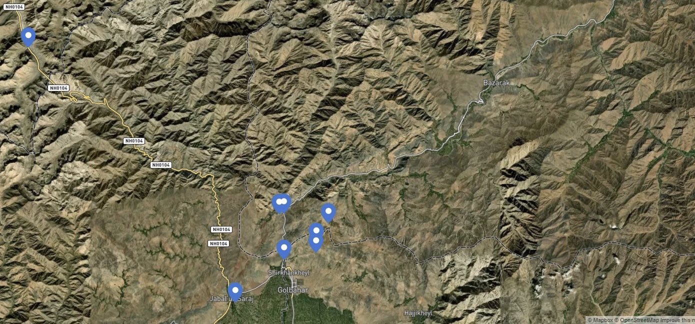 Operation Red Wings Map