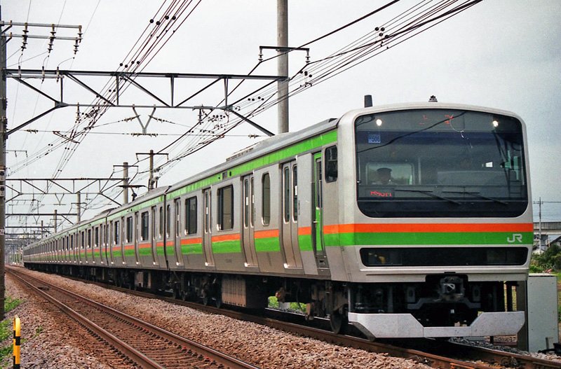 JAPAN GT-E on Twitter: "2001年9月5日の記録。 この時期から高崎線にもいよいよE231系が走り始めました。 10連の876M。どうしてもLEDは切れてしまいますね ...