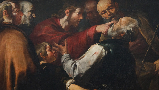 Jesus Healing The Deaf