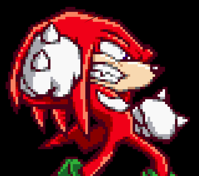 8 Bit Knuckles Sprites