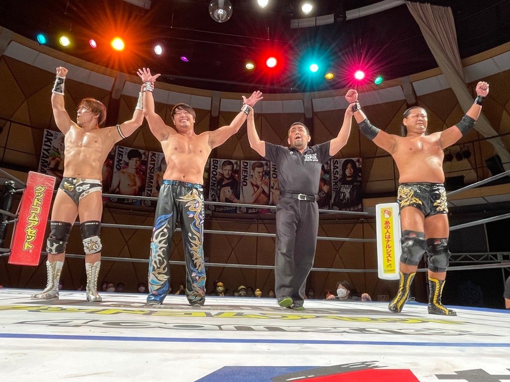 HARASHIMA on Twitter: "9/5大阪大会 通常営業のDISASTER BOXの試合だったのかな、フフフ⭐ #ddtpro…