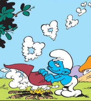 Enamored Smurf