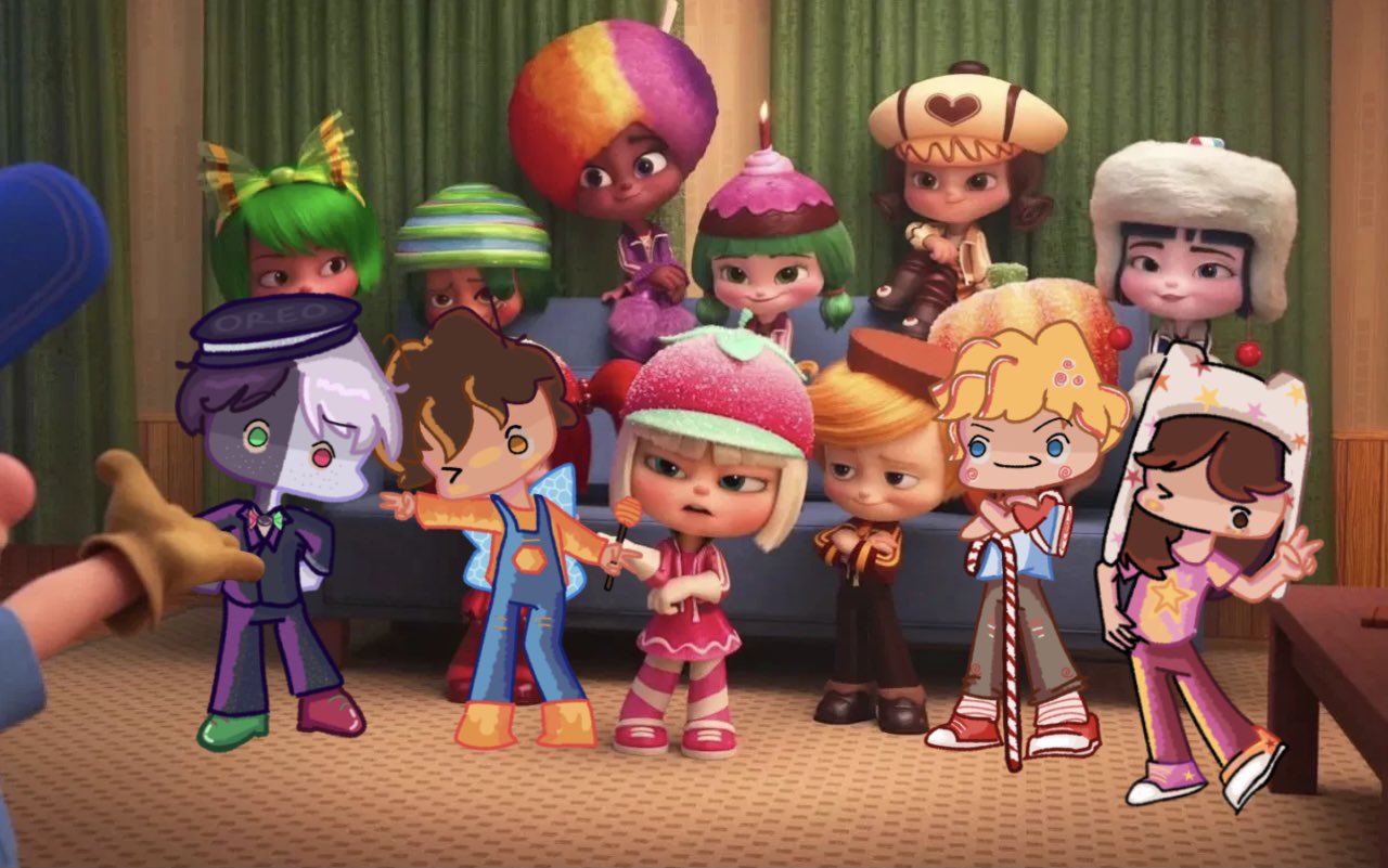 Sugar Rush Characters And Cars