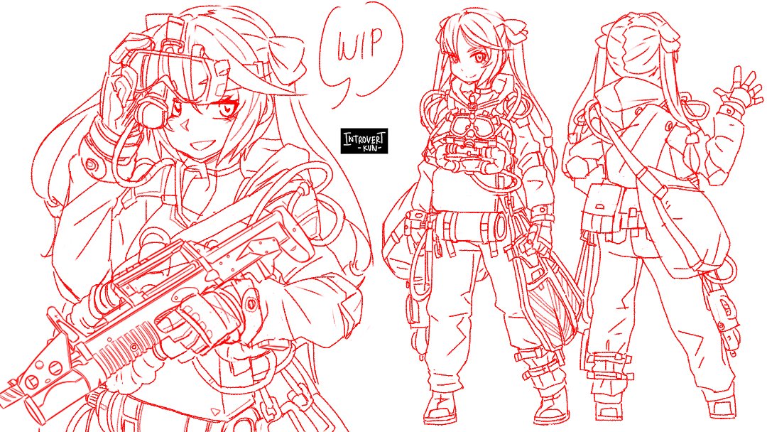 「Wip Tactical Klee. #GenshinImpact #genshinimpactfanart 」Introvert-Kunの漫画
