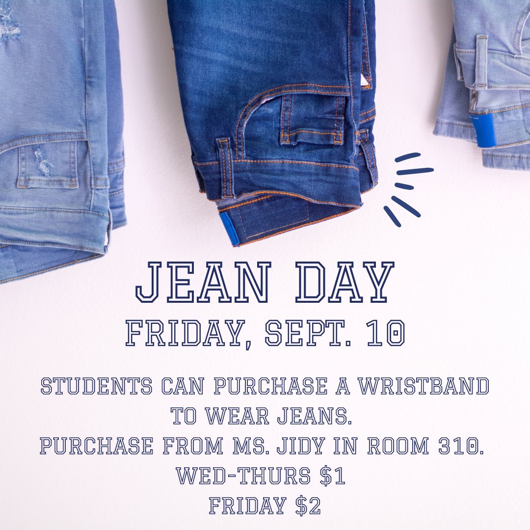 Jeans Day At Work Flyer