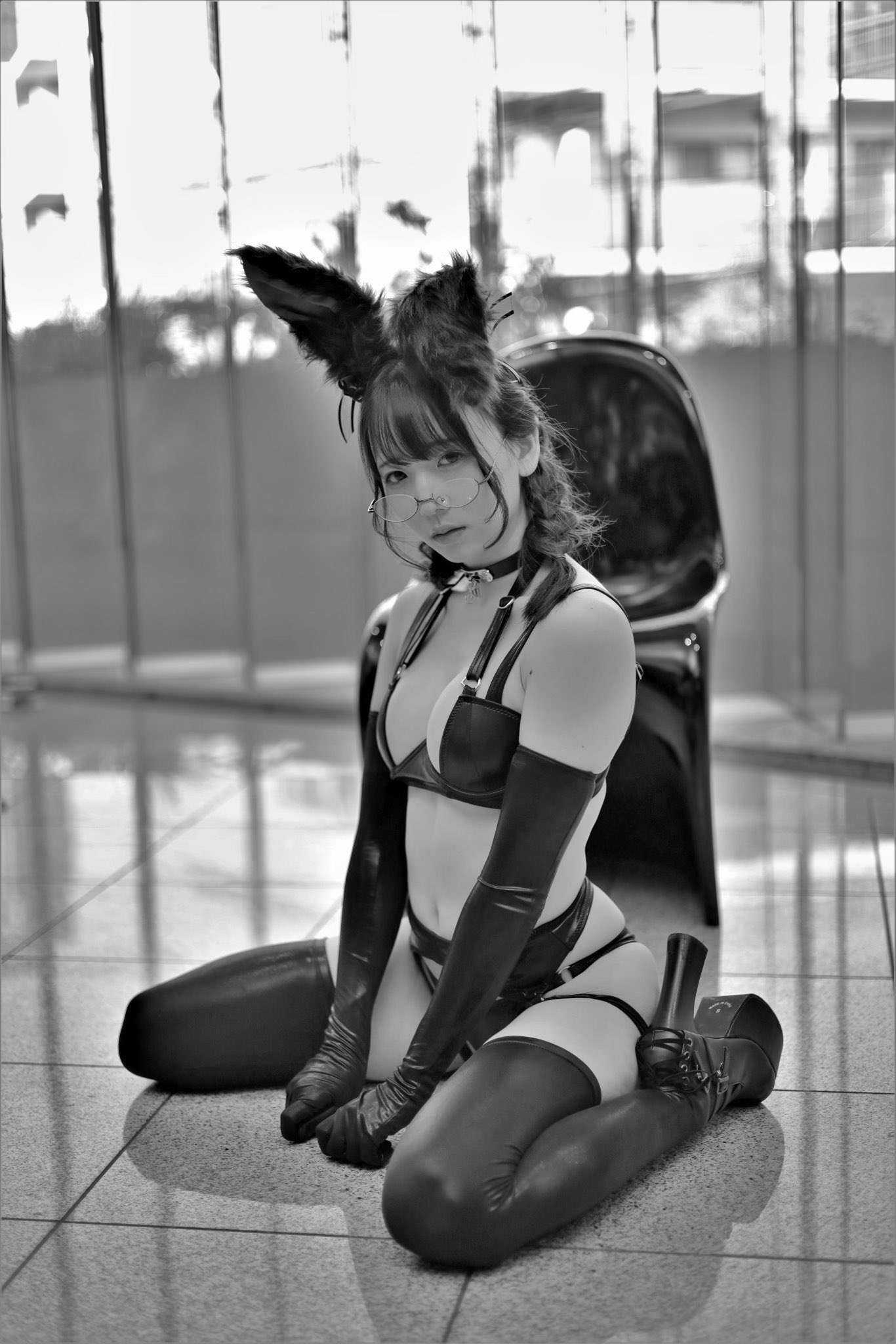 うたたね翠🌙.*· Utatane Sui on Twitter: "monochrome bunny👯‍♀️💓 https://t.co/VCONJ2YWiu" / Twitter