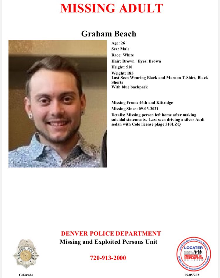 Denver Police Dept On Twitter Missingperson Plz Rt Denver Can