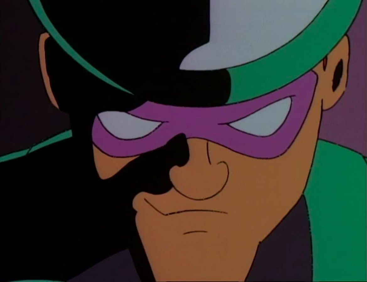 Riddler Cartoon Batman