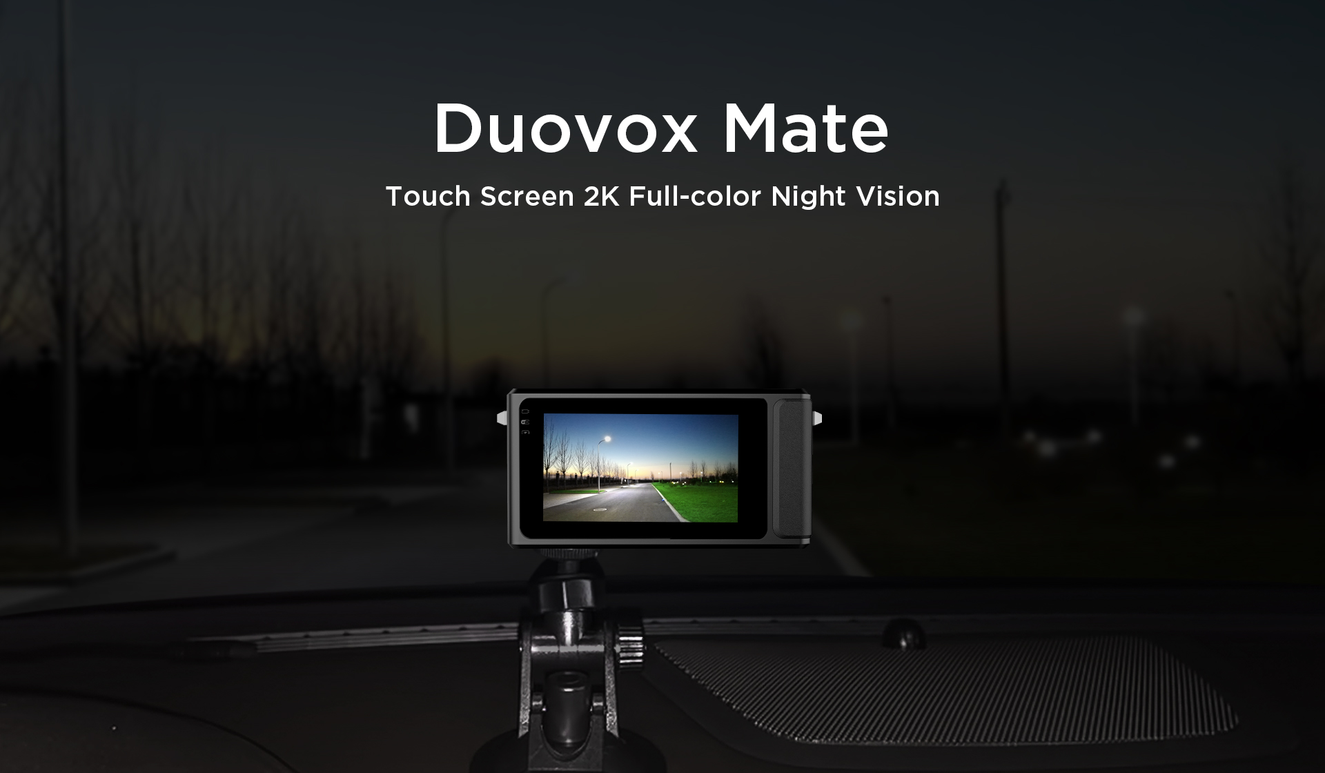 Marrisa Tsou on Twitter: "Keep Safe Driving with Duovox Mate Touch Screen 2K Full-color Night ...