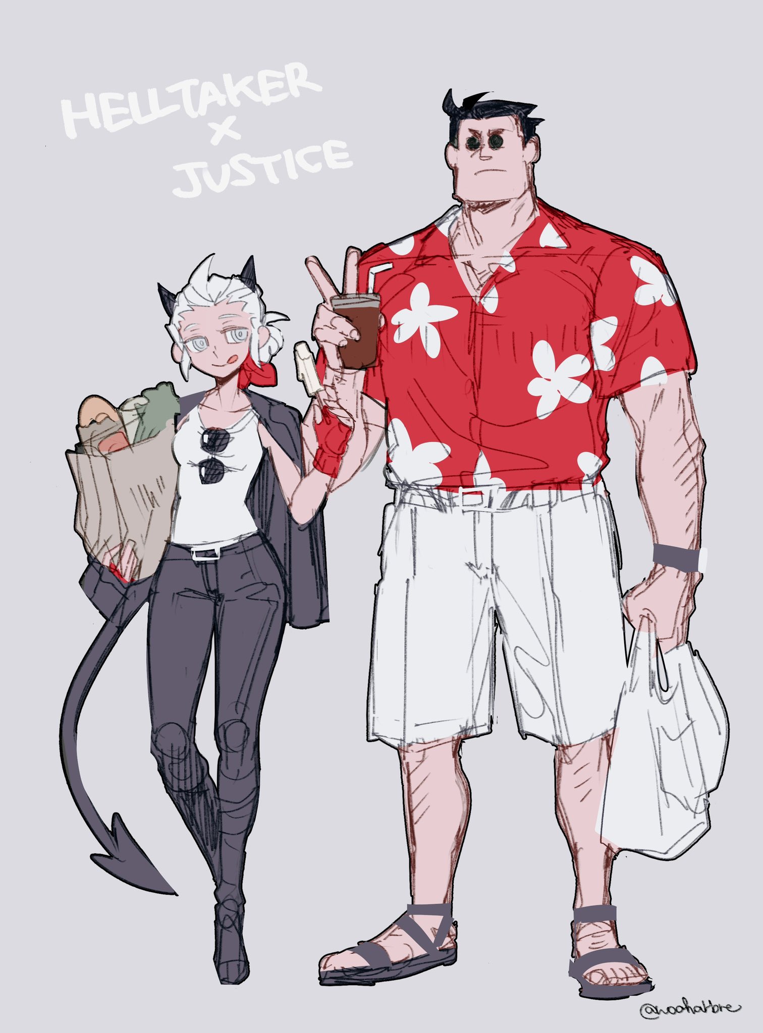 noah/のあ🔞やや回復 on Twitter: "おじじゃすです #Helltaker https://t.co/hTjYxvFBsm" / Twitter