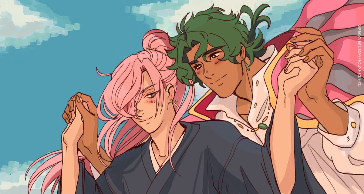 「Day for matchablossom🌸🍵 」|🏳️‍🌈Babuのイラスト