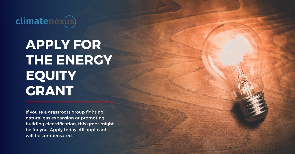 Climate Nexus On Twitter Climate Nexus Has A Funding Opportunity For