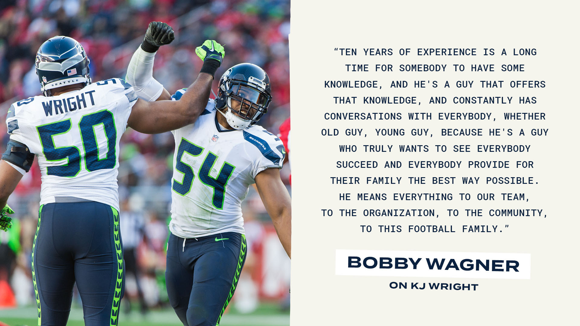 Seahawk Player Quotes