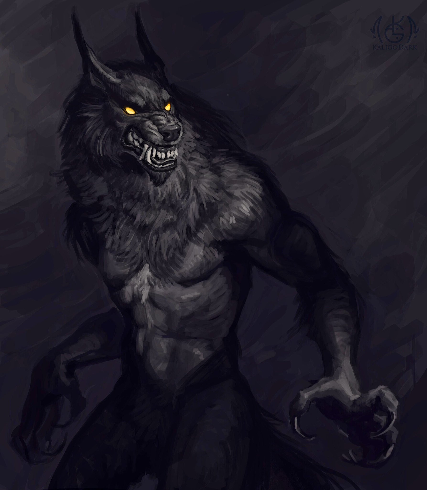 Awesome Werewolf Drawings