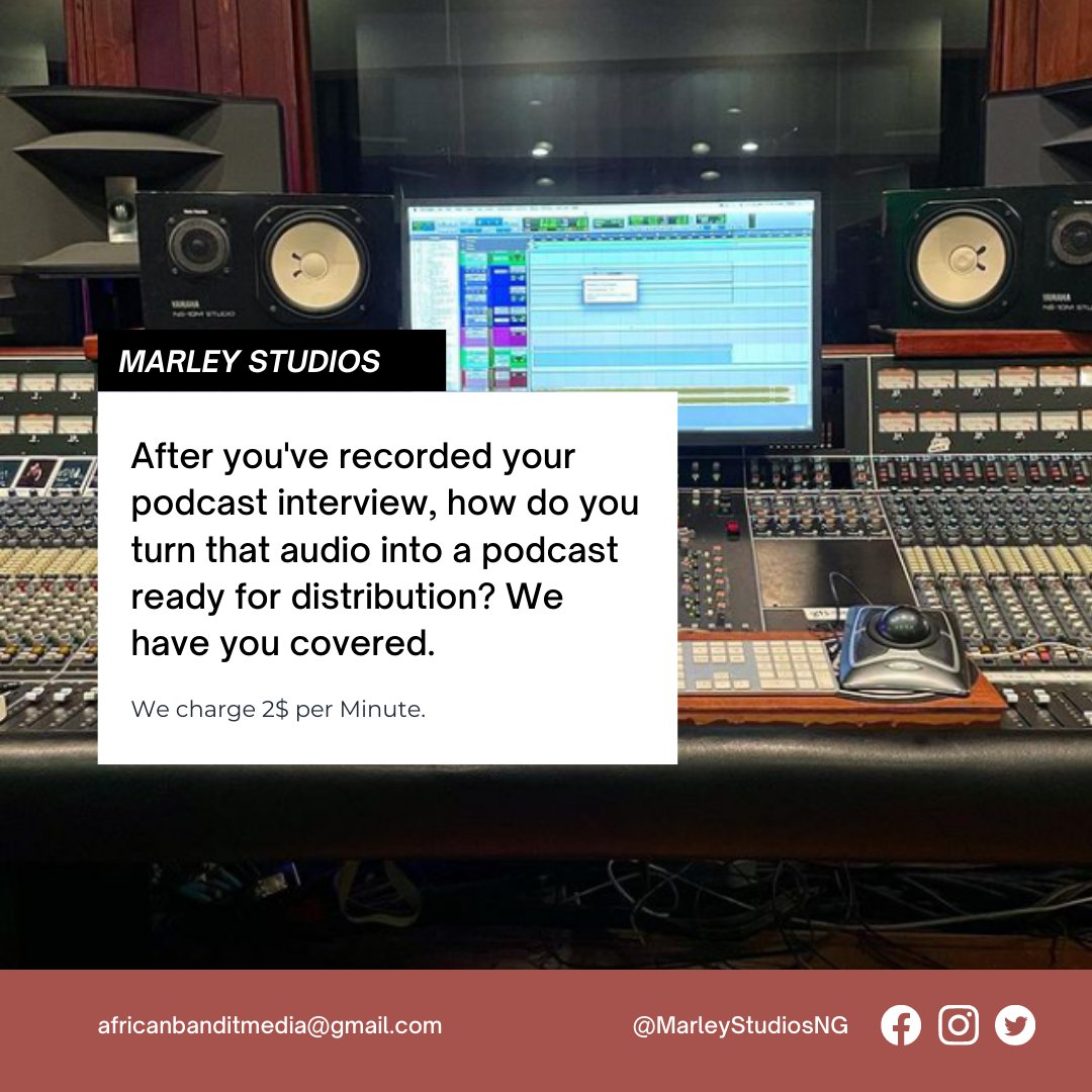 Marley Studios (@MarleystudiosNG) | Twitter