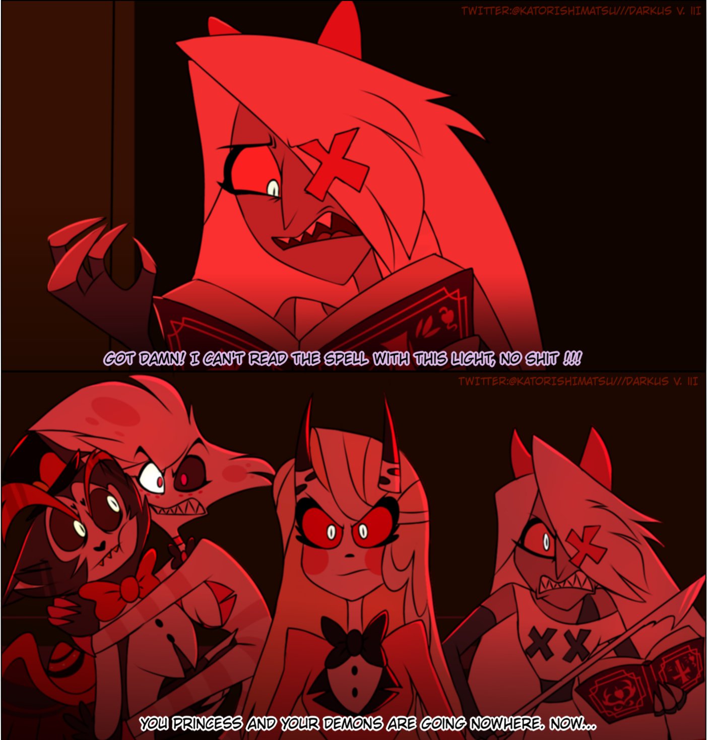 Darkus V. III (Open commissions) on Twitter: "a follower let me know that this fanart does not ...