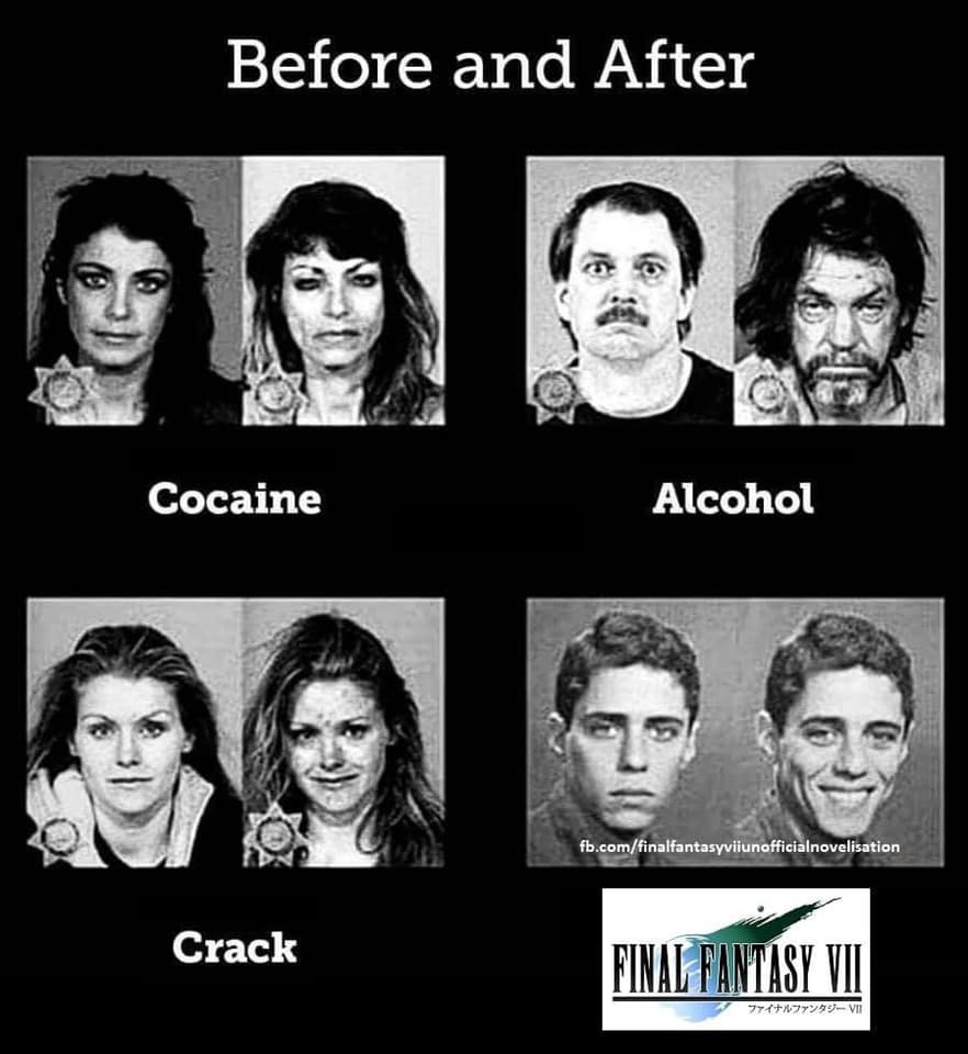 Crack Drug Before And After