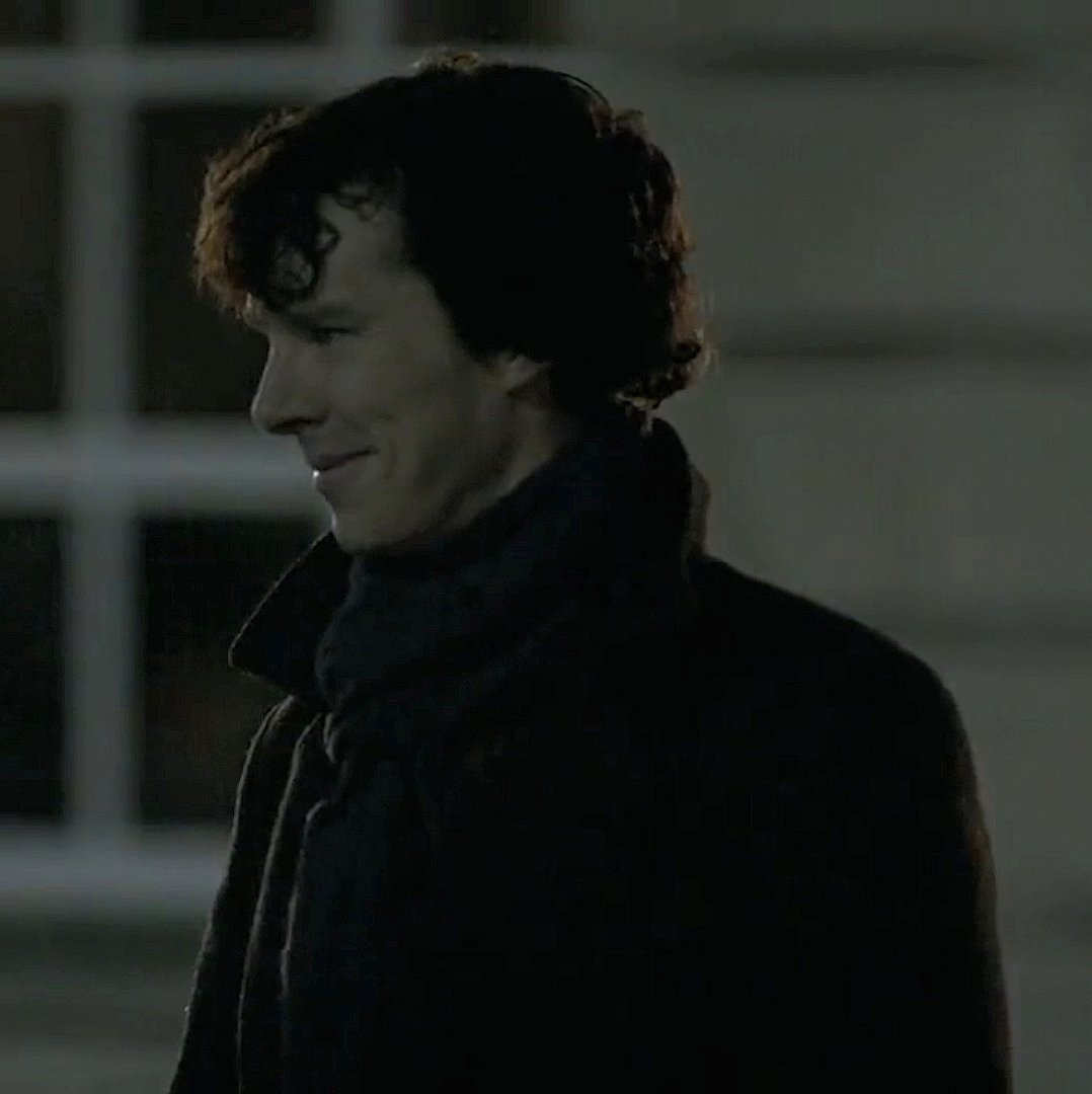 Sherlock Smiling