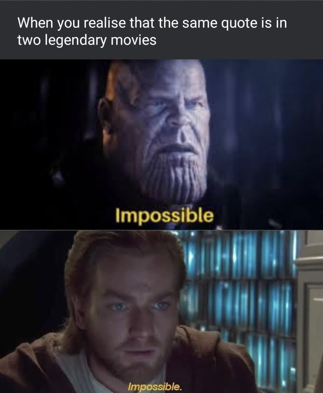 Thats Impossible Meme