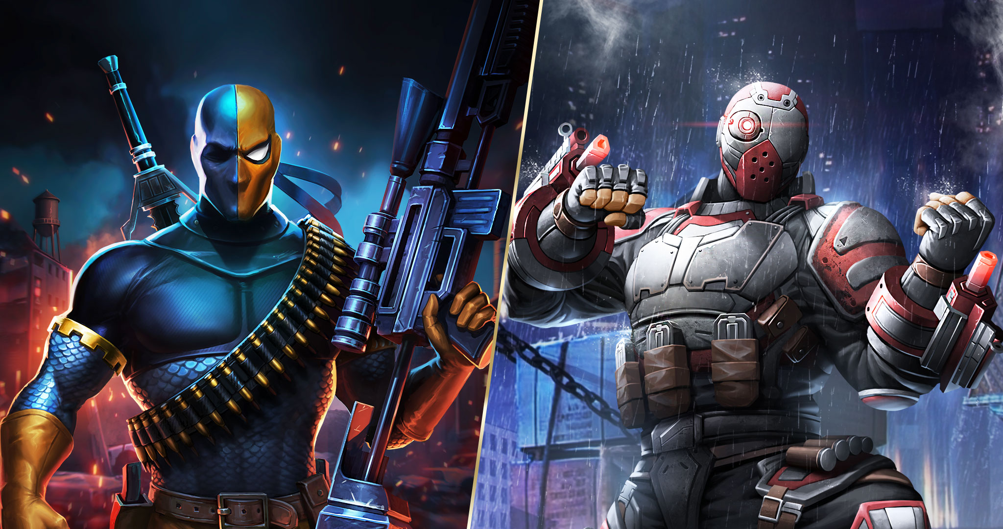 Red Hood Vs Deadshot