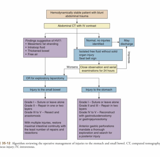 Blunt Abdominal Trauma Algorithm